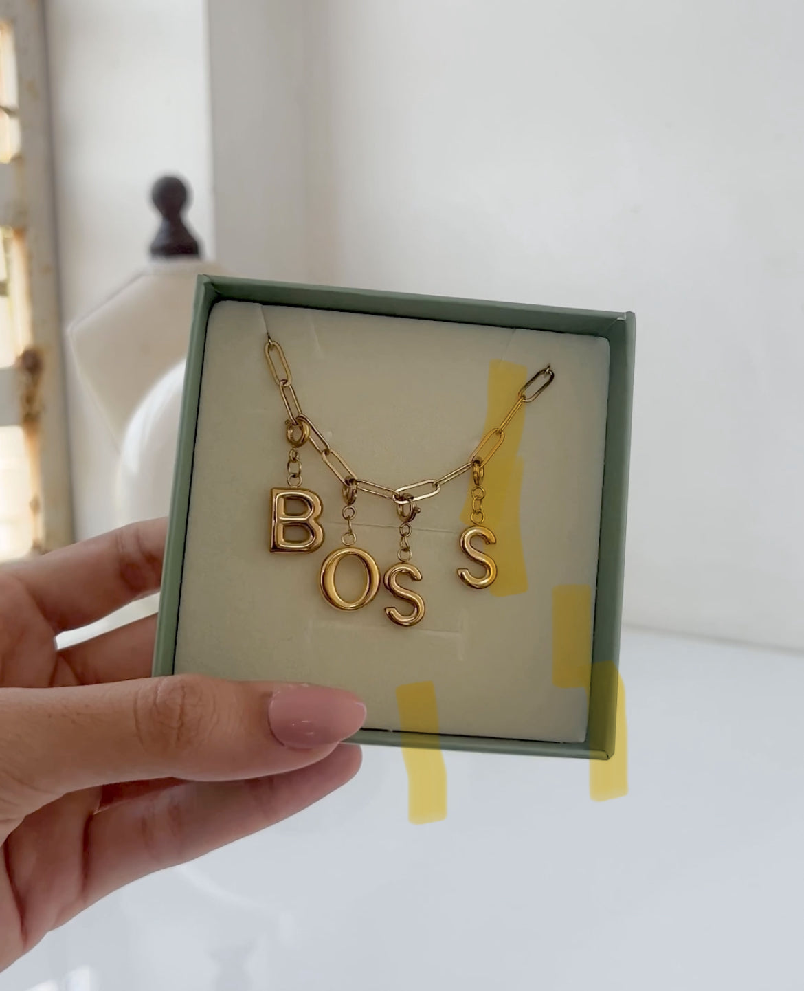 BOSS charm chain – The Cacti Store